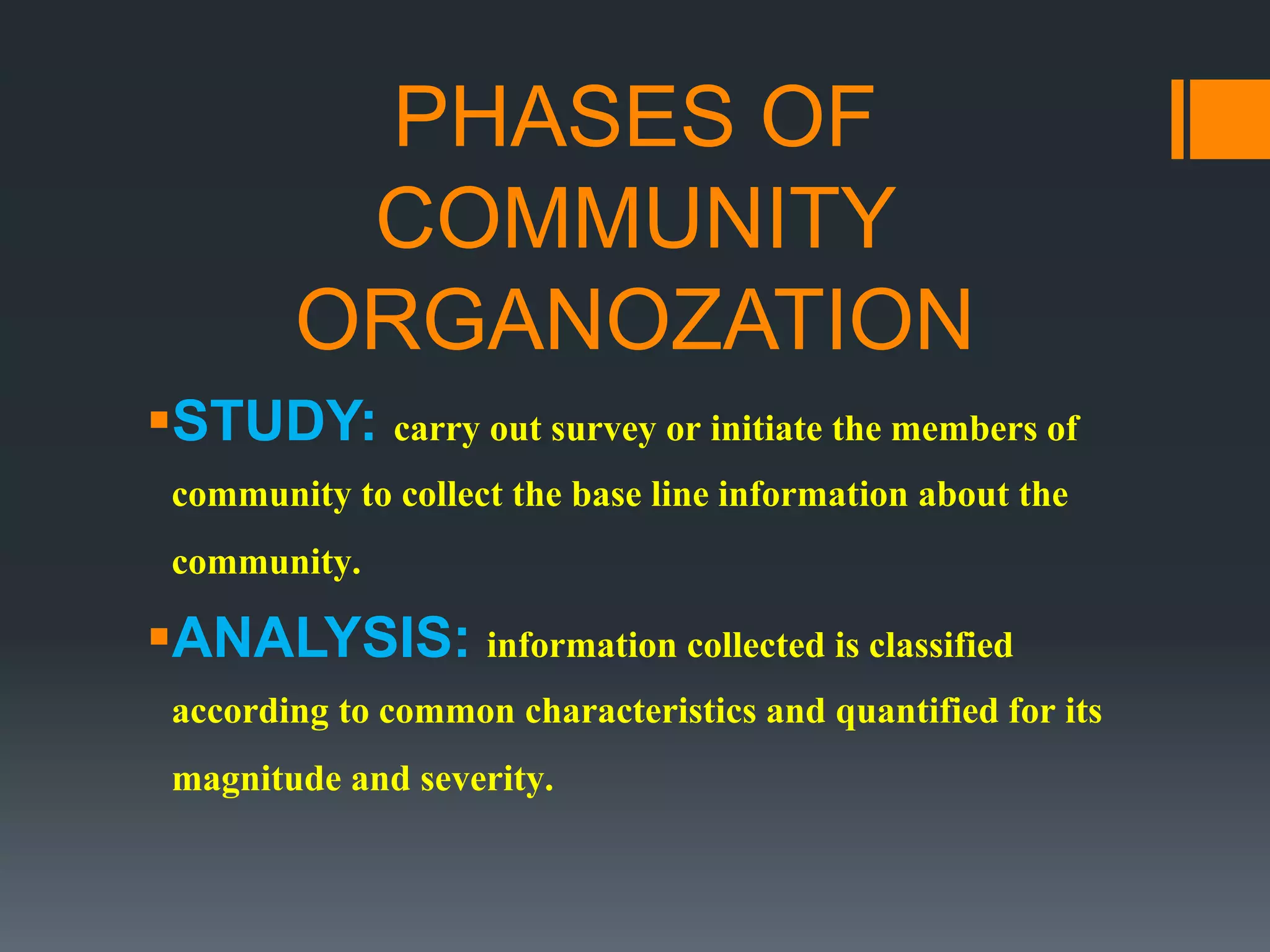 Methods of community organization | PPTX
