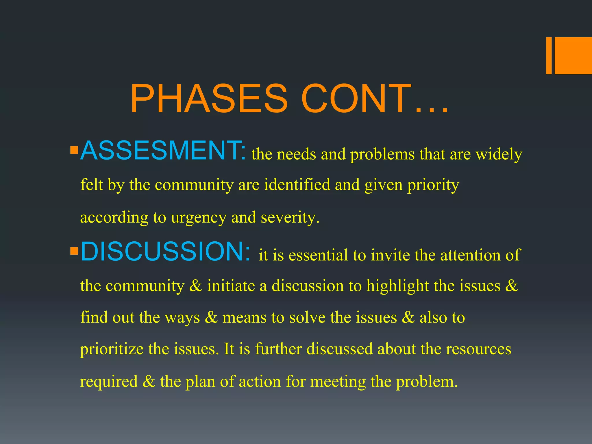 Methods of community organization | PPTX