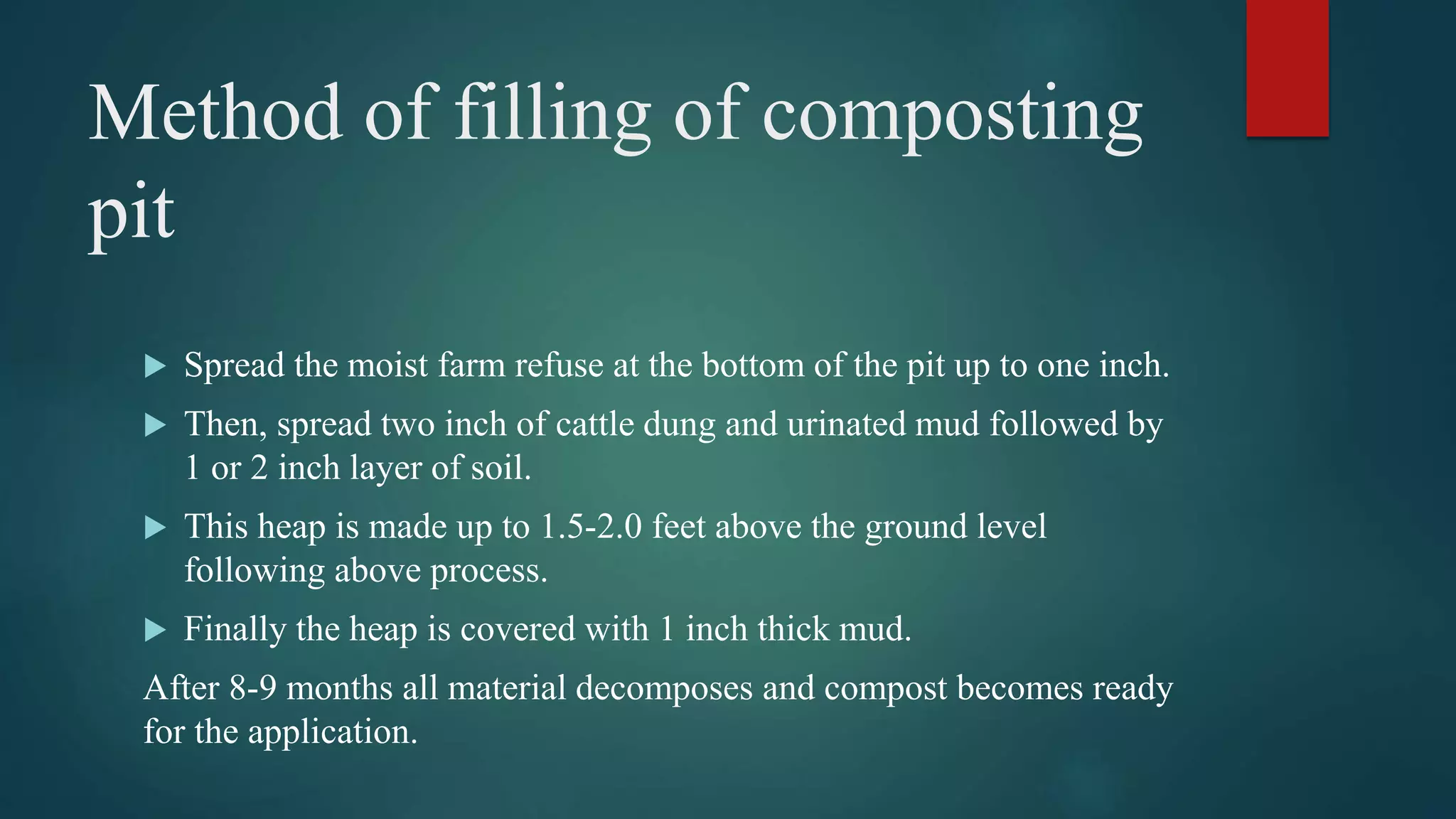Methods of composting of solid waste | PPTX
