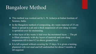 Methods of composting of solid waste | PPTX