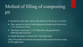 Methods of composting of solid waste | PPTX