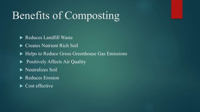 Methods of composting of solid waste | PPTX