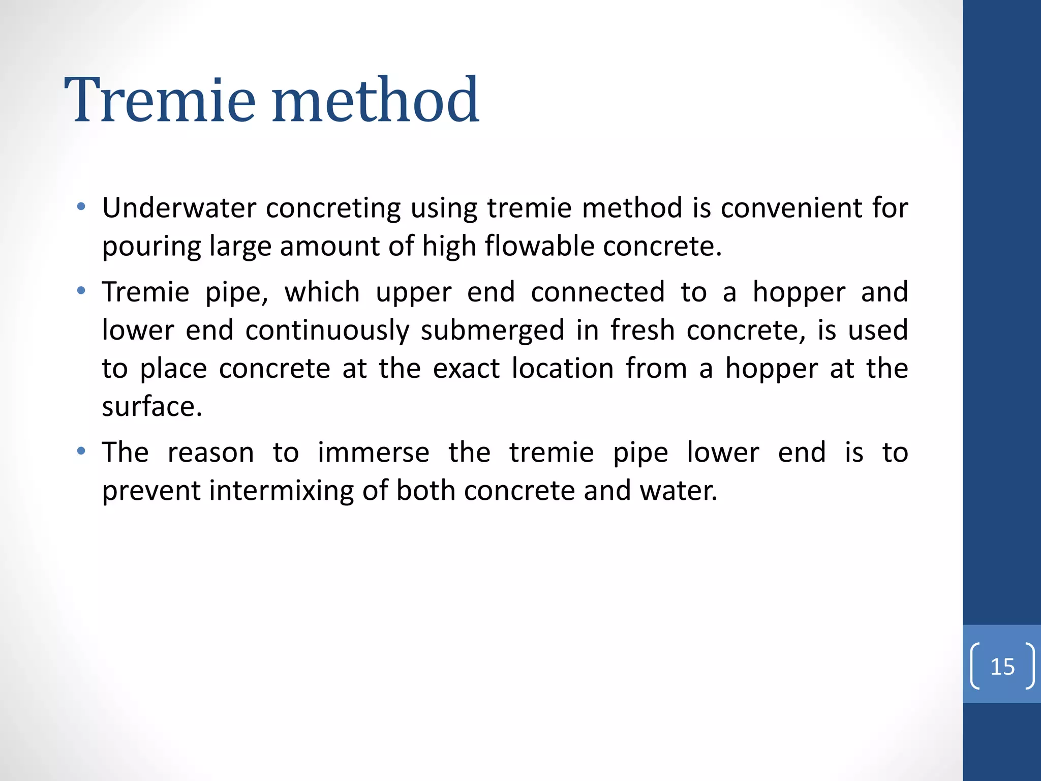 Methods of concreting | PPTX