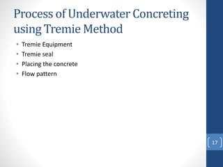 Methods of concreting | PPTX