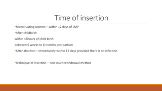 Methods of contraception and its application , contracindication and ...