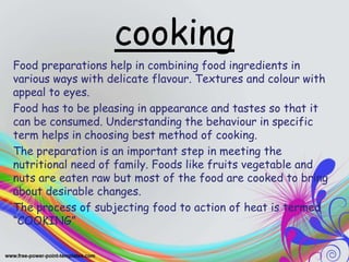 Methods of cooking | PPTX