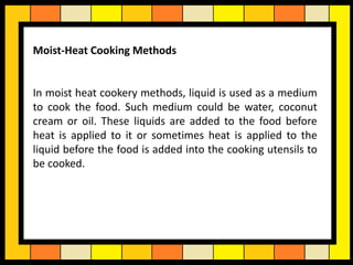 Methods of cooking | PPTX