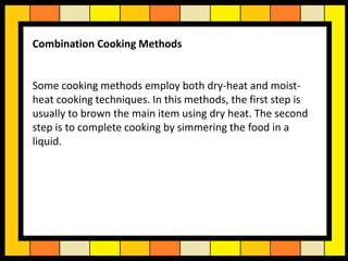 Methods of cooking | PPTX