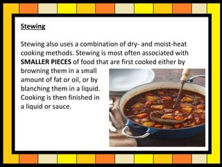 Methods of cooking | PPTX