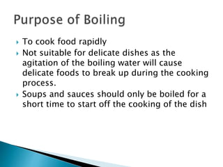 Methods of cooking AAAC | PPT | Cooking | Food & Drink
