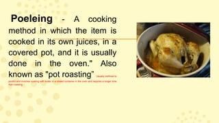 Methods of Cooking - NEW.pptx | Barbecues and Grilling | Food & Drink