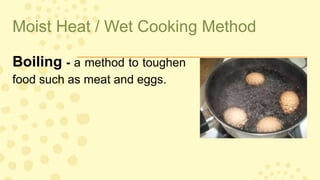 Methods of Cooking - NEW.pptx | Barbecues and Grilling | Food & Drink