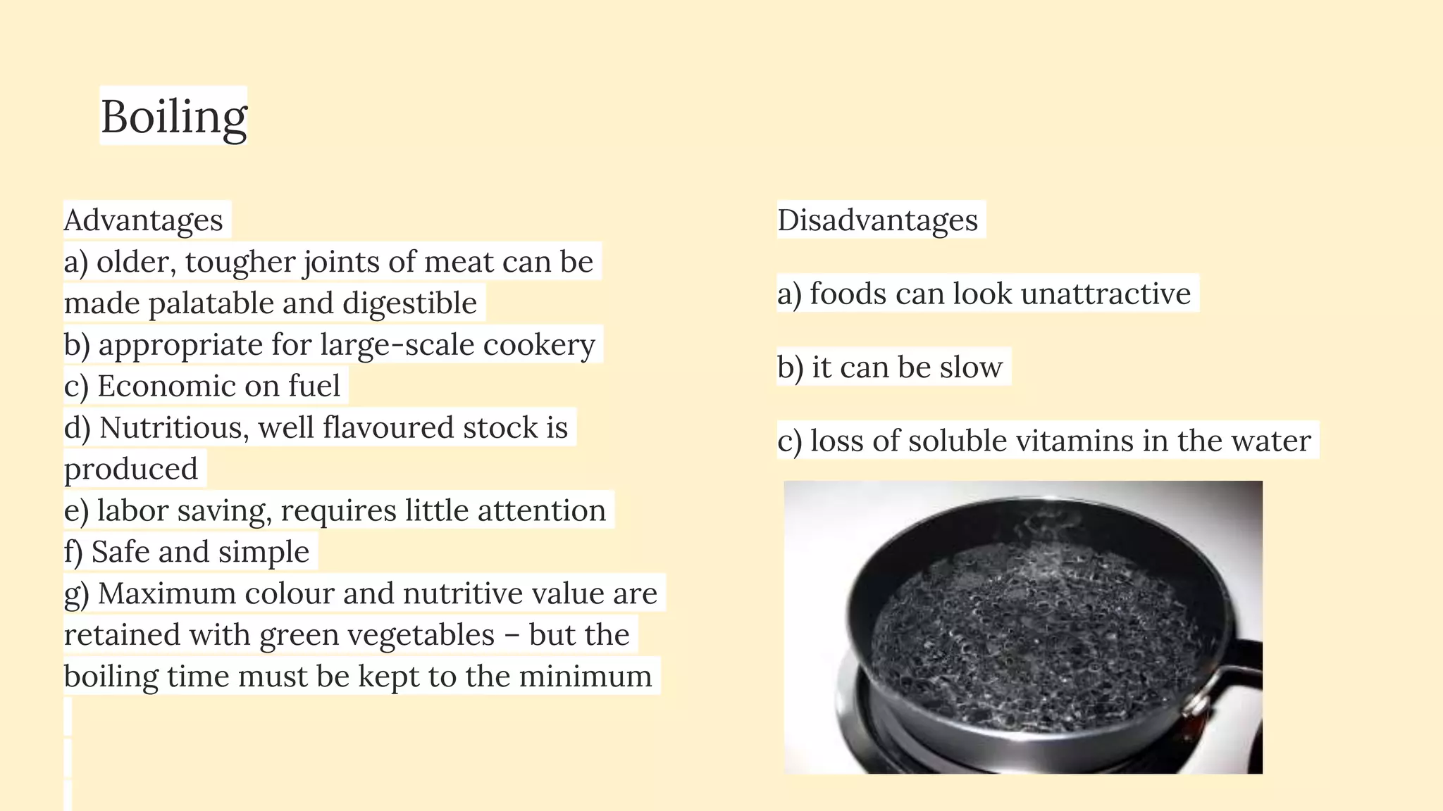 Methods of cooking food | PPTX