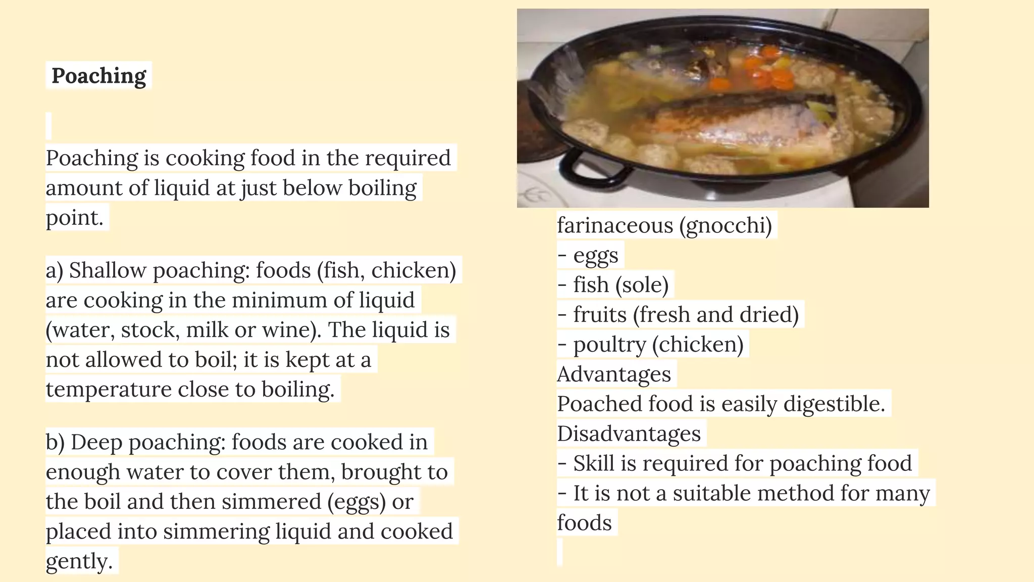 Methods of cooking food | PPTX