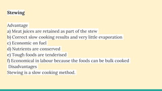 Methods of cooking food | PPTX