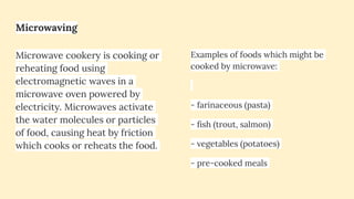 Methods of cooking food | PPTX