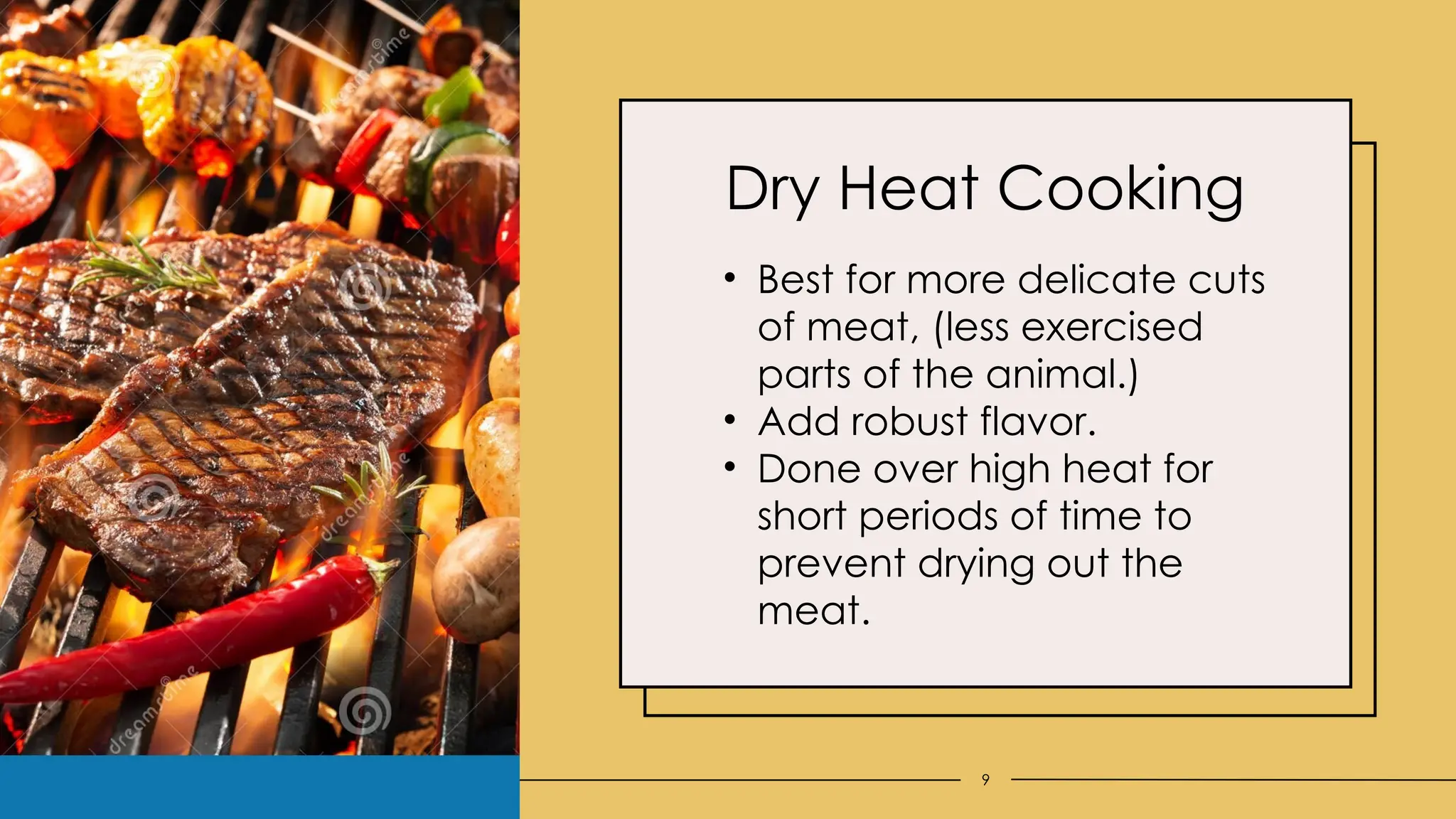Methods of Cooking Meat - TLE Cookery Lesson | PPTX