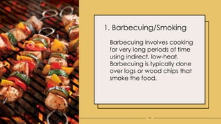 Methods of Cooking Meat - TLE Cookery Lesson | PPTX