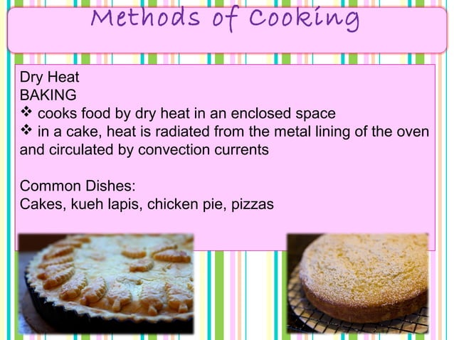 Methods of cooking ppt | PPT