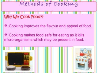 Methods of cooking ppt | PPT