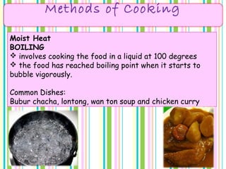 Methods of cooking ppt | PPT