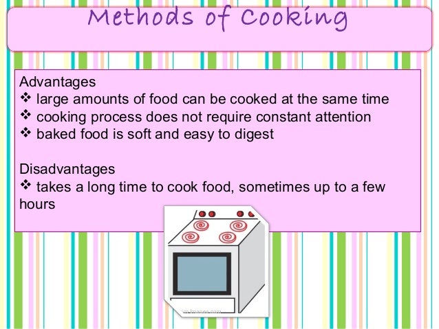 Methods of cooking ppt