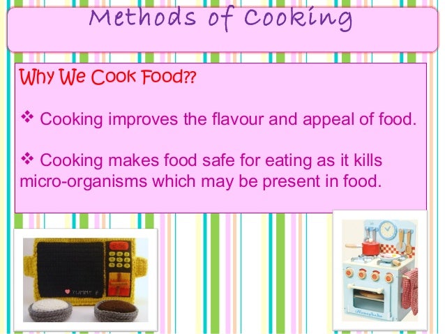 Methods of cooking ppt