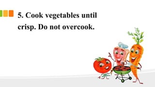 Methods of cooking vegetables | PPT