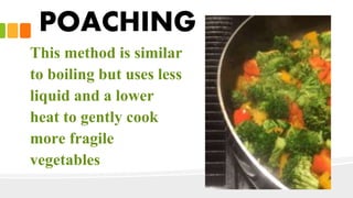 Methods of cooking vegetables | PPT