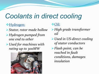 Methods Of Cooling Of Electrical Machines | PPTX