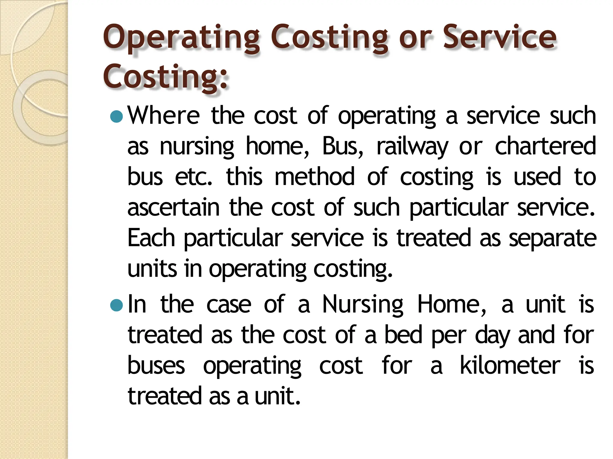 methods of costing.pptx powerpoint presentation | PPTX
