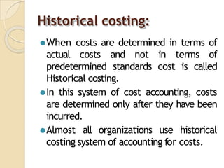 methods of costing.pptx powerpoint presentation | PPTX