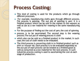 methods of costing.pptx powerpoint presentation | PPTX