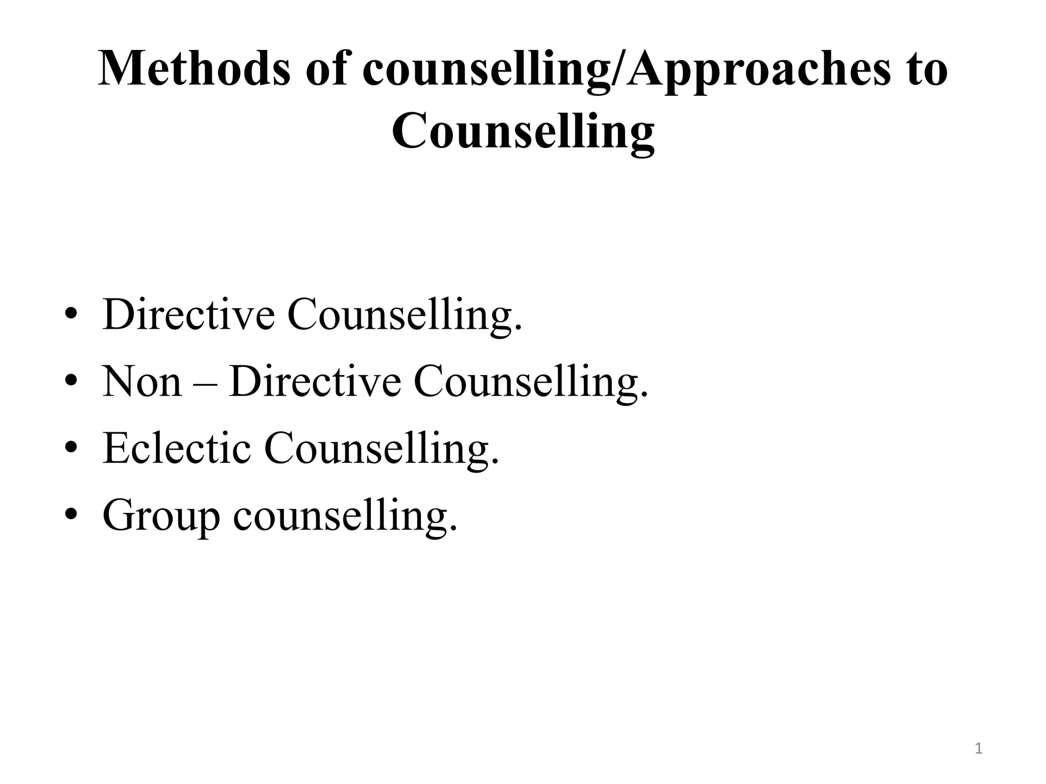 methods of counselling.pptx
