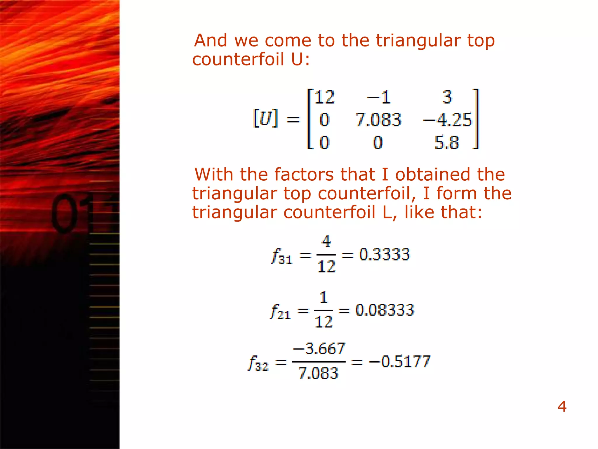 Methods of counterfoils | PPTX