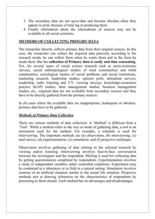 Methods of data collection | DOCX