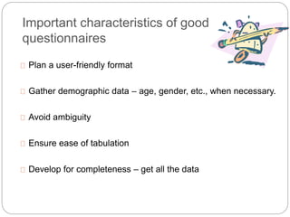 Methods of data collection | PPTX