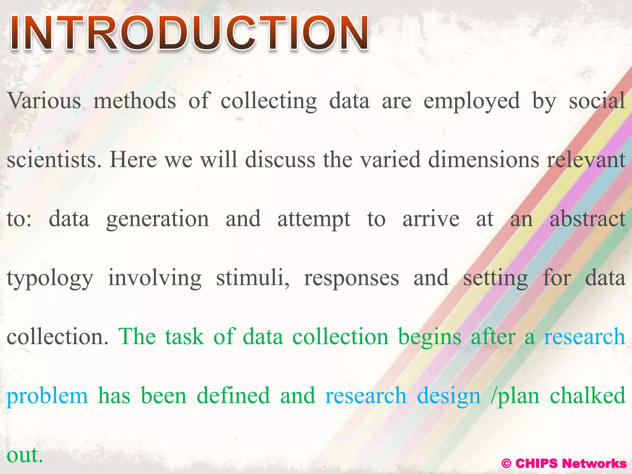 Methods of data collection | PPSX