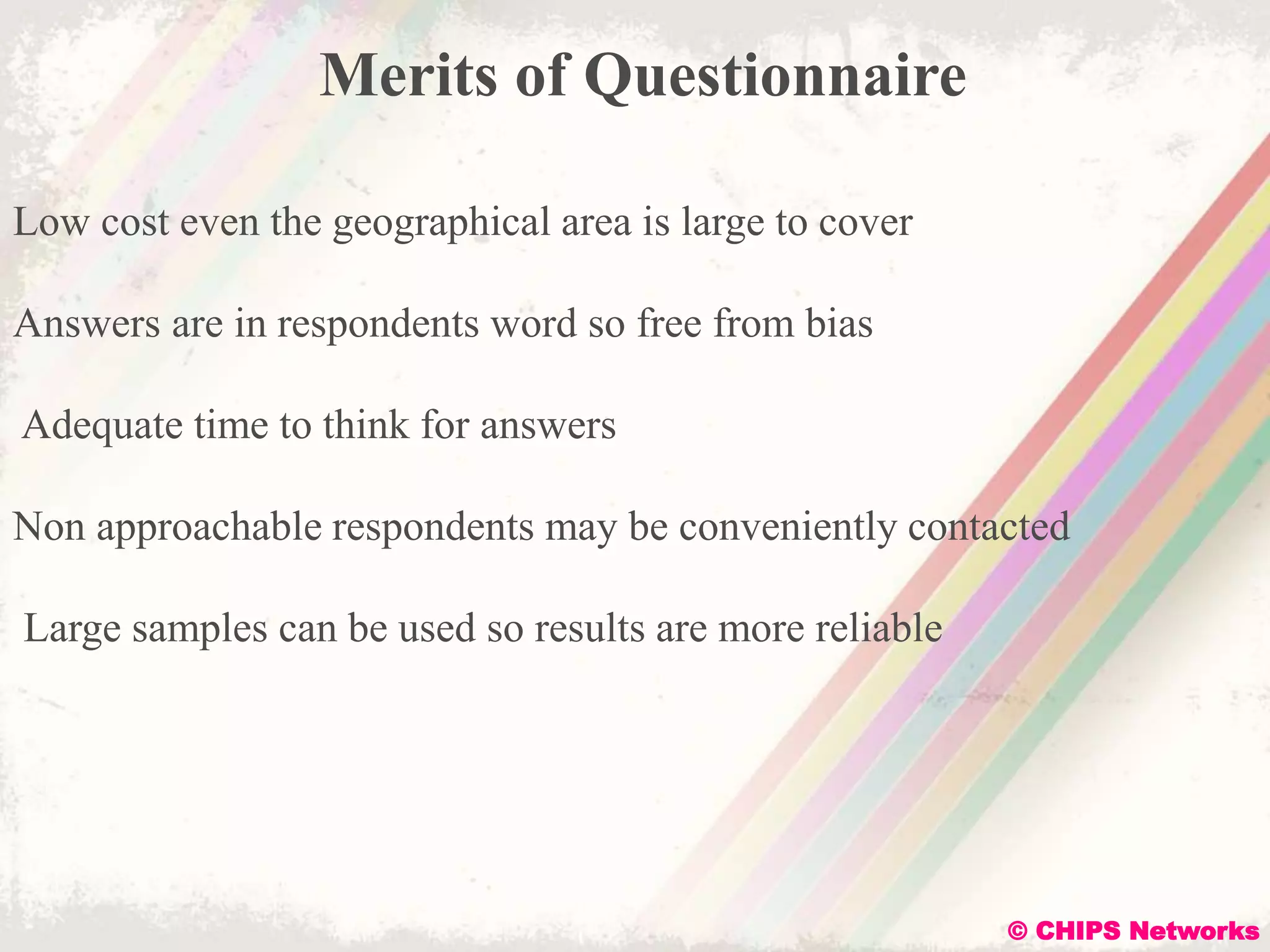 Methods of data collection | PPSX