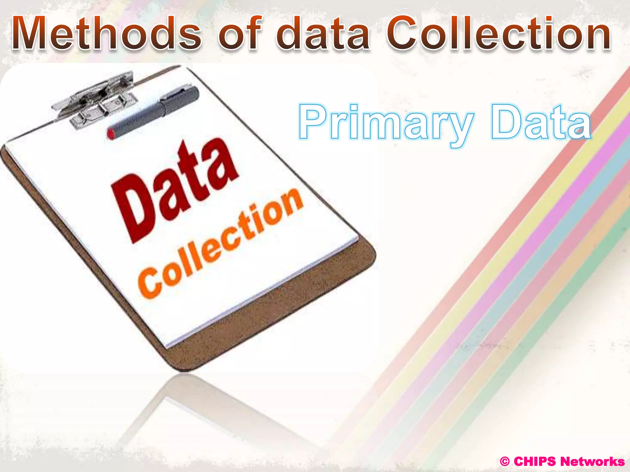 Methods of data collection | PPSX