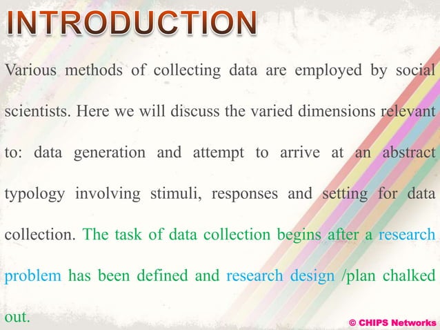 Methods of data collection | PPSX