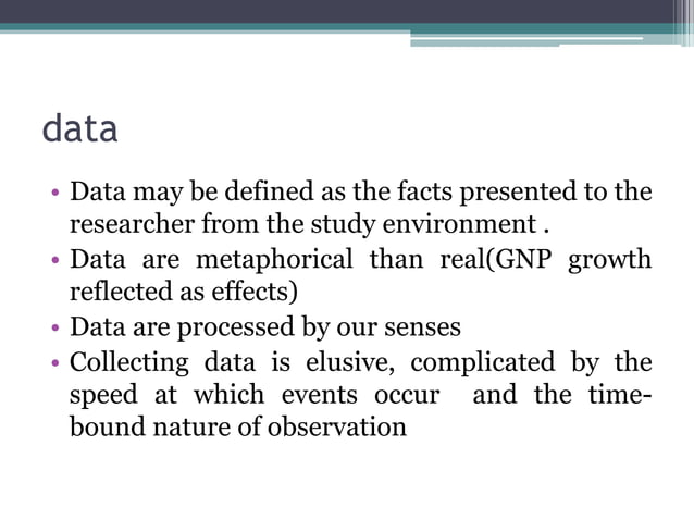 Methods of data collection | PPT