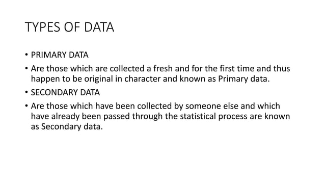 Methods of data collection | PPT