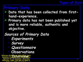 Methods of data collection | PPT