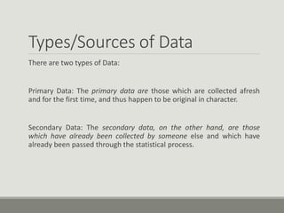 Methods of data collection | PPTX