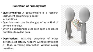 Methods of data collection | PPT