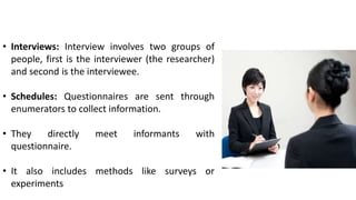 Methods of data collection | PPT