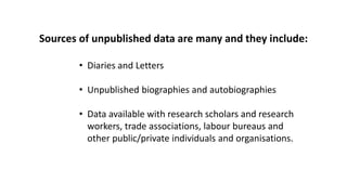 Methods of data collection | PPT