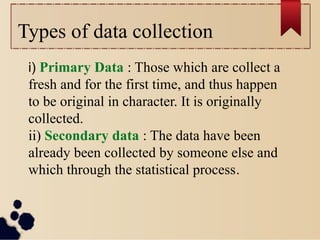 Methods of Data Collection in Research.pptx | Education