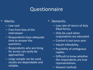 Methods of Data Collection_MBA_Research Methodology_Parakramesh Jaroli ...